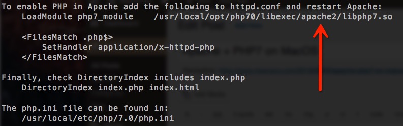 Apache + PHP7 on MacOS | MeanEVO!