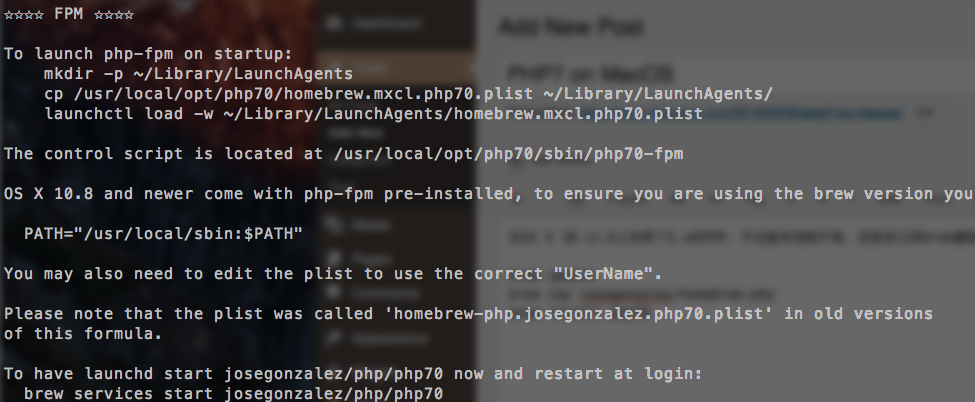 Apache + PHP7 on MacOS | MeanEVO!