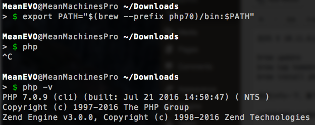 Apache + PHP7 on MacOS | MeanEVO!