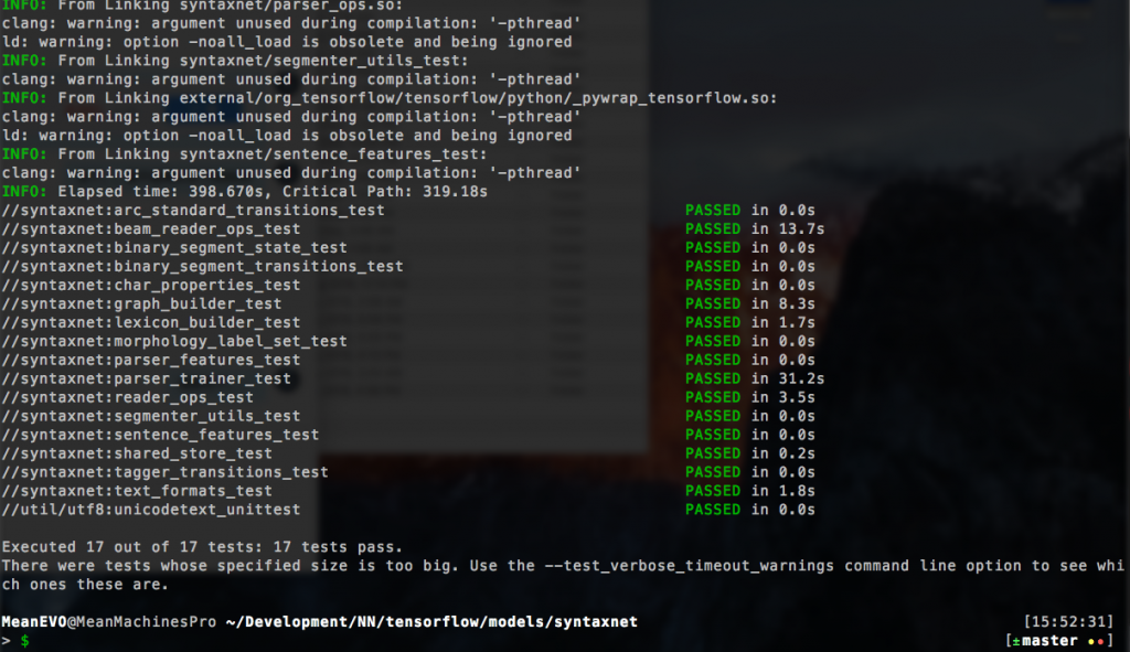 Syntaxnet On Macos Meanevo 
